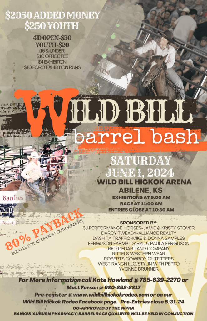 Wild Bill Barrel Bash | Wild Bill Hickok Rodeo